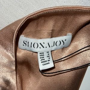 Shona Joy | Dresses | Nwt Shona Joy Rose Satin Midi Dress Size 6 | Poshmark